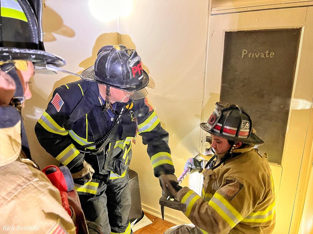 Truck Company Operations for Weekly Drill - Phoenixville Fire Department